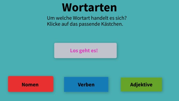 Wortarten