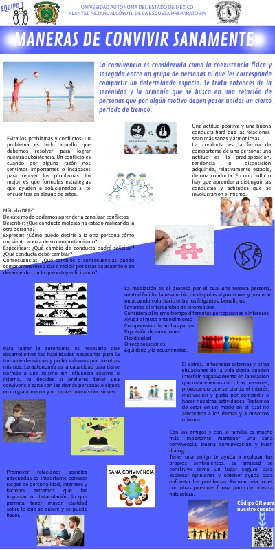 Infografía Maneras de Convivir