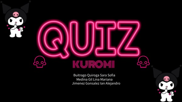QUIZ KUROMI | Genially