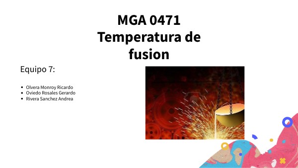 VIDEOPRESENTACIÓN temperatura fusion | Genially