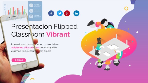 PRESENTACIÓN FLIPPED CLASSROOM VIBRANT