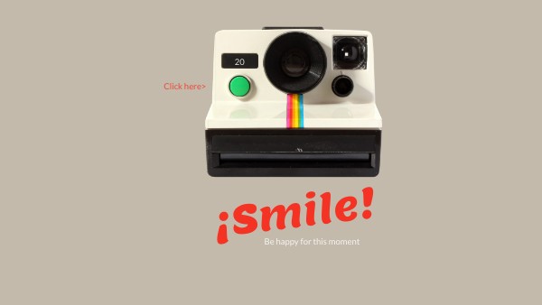 your instant camera