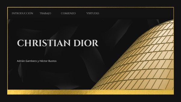 christian dior | Genially