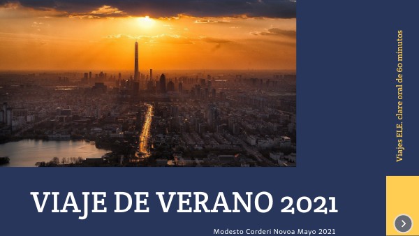 Viajes ELE | Genially