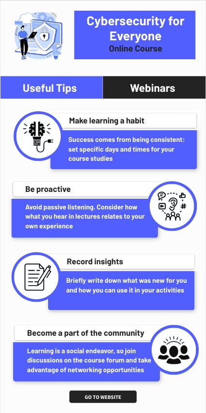 Tips for course (example) | Genially