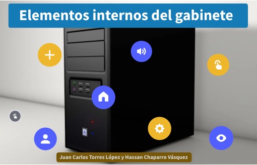 Componentes internos de un gabinete | Genially