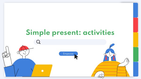Simple present activity | Genially