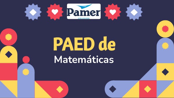 PAED DE MATEMATICAS