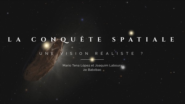 LA CONQUÊTE SPATIALE | Genially