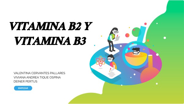 VITAMINA B2 Y B3. | Genially