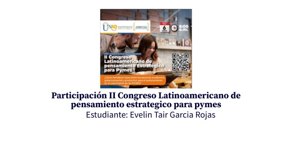 Participación II Congreso PYMES | Genially