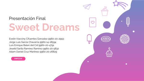 PRESENTACIÓN FINAL SWEET DREAMS | Genially
