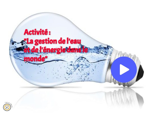 La question de l'eau et de l'énergie | Genially
