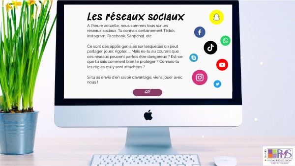 Le coin des ados - Jeu sur les réseaux sociaux | Genially