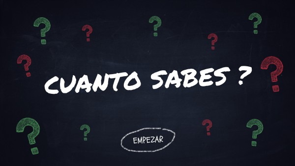 QUIZ CUÁNTO SABES