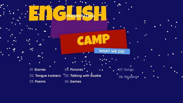 English Camp | Genially