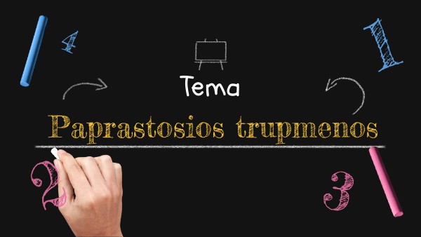 Paprastosios trupmenos | Genially