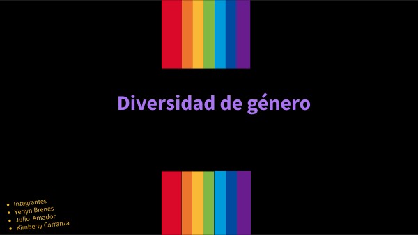 Diversidad de genero | Genially