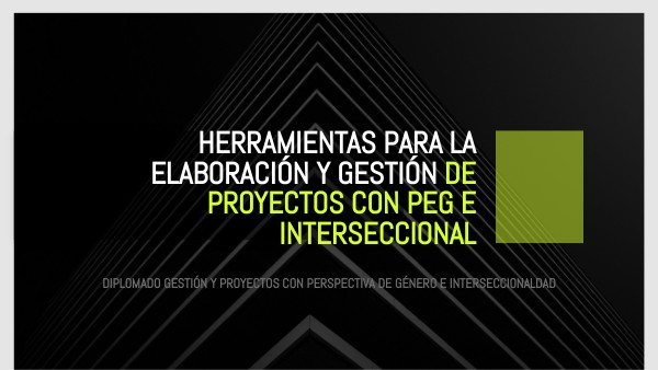 Herramientas para la elaboración de proyectos con PEG | Genially
