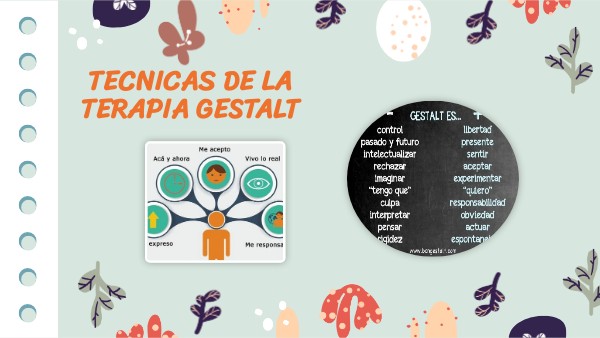 TÉCNICAS DE LA GESTALT | Genially