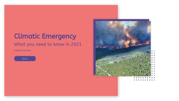 Climatic emergency | Genially