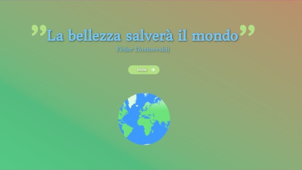 La bellezza salverà il mondo | Genially