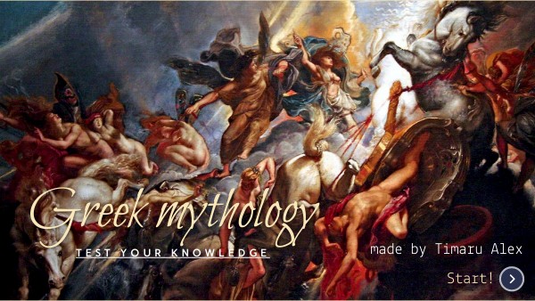 Copy - greek mythology quiz | Genially