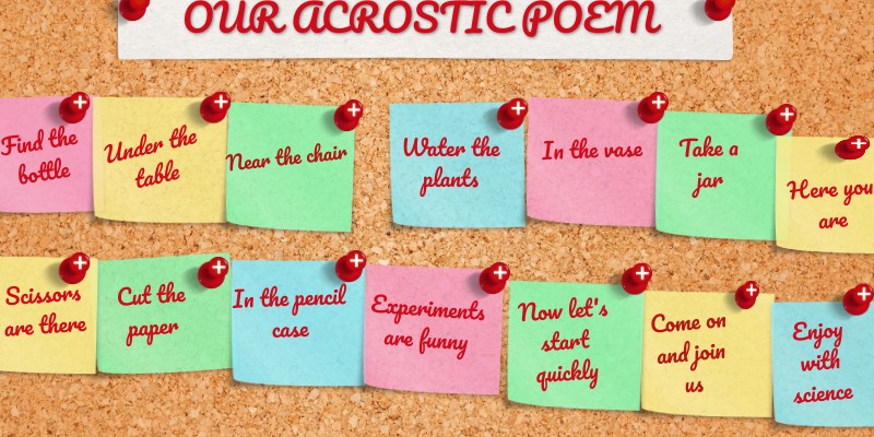 OUR ACROSTIC POEM FUN WITH SCIENCE