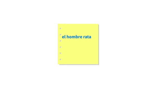 el hombre rata | Genially