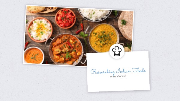 COOKING RECIPE PRESENTATION