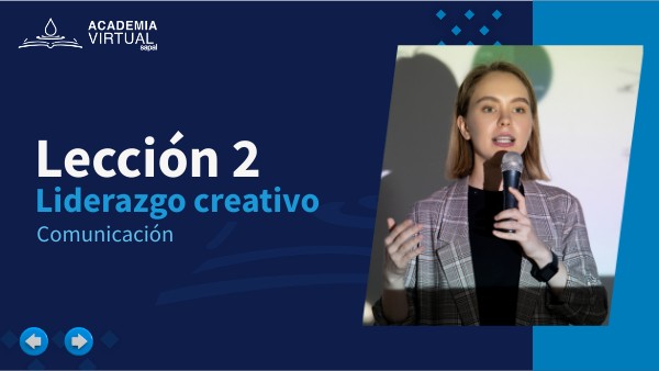 Academia SAPAL - Lección 2 - Liderazgo creativo | Genially