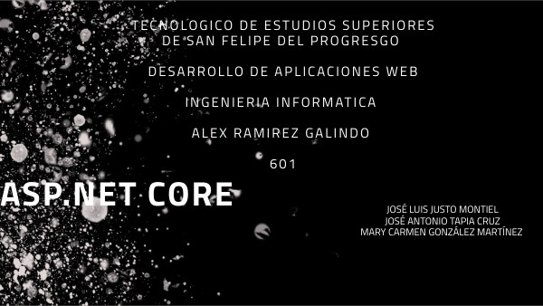 ASP.NET CORE | Genially