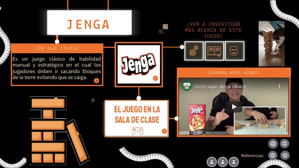 Infografia Juego Jenga | Genially