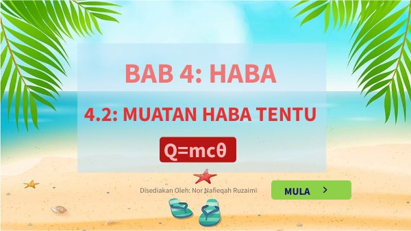 MODUL PEMBELAJARAN INTERAKTIF MUATAN HABA TENTU