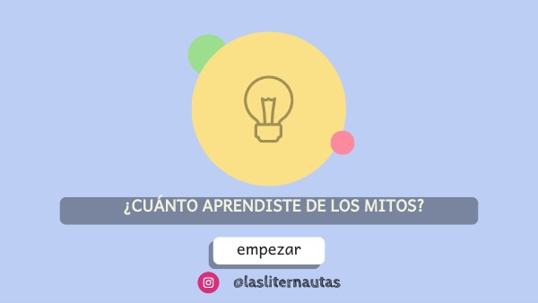 Juego sobre Los mitos | Genially