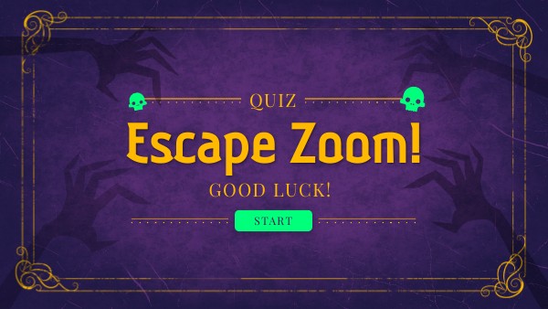 Escape Zoom! | Genially