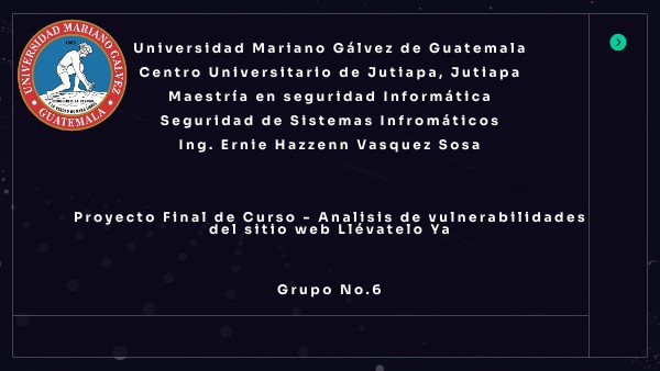 PROYECTO FINAL GRUPO 6 | Genially