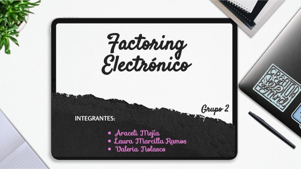 FACTORING ELECTRONICO