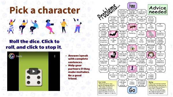 Advice needed - ESL boardgame | Genially