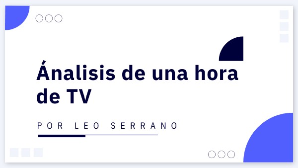 ANÁLISIS LEO | Genially