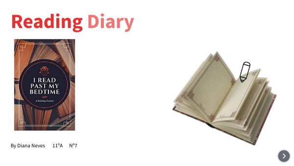 Reading Diary | Genially