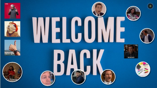 Welcome back!
