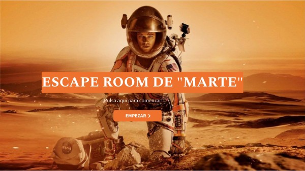 SCAPE ROOM MARTE | Genially