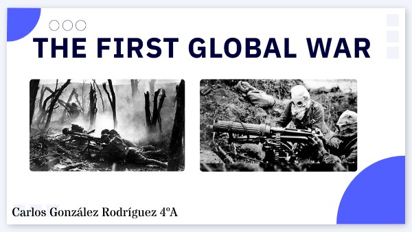 PRIMERA GUERRA MUNDIAL | Genially