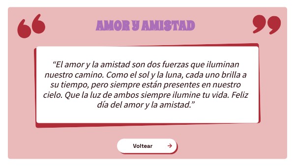 TARJETA_AMOR Y AMISTAD | Genially