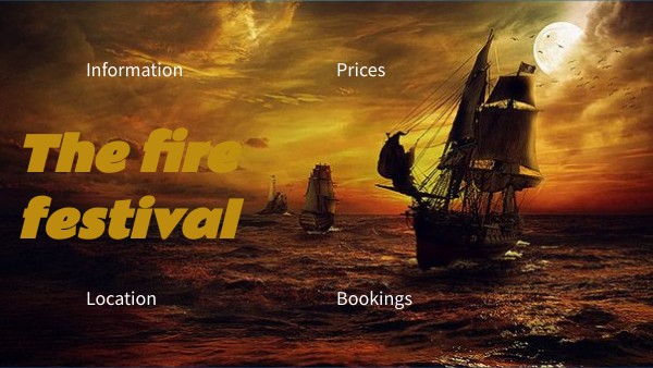 The fire festival | Genially