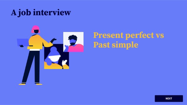 A job interview | Genially