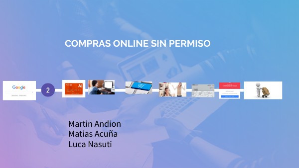 Compras online sin permiso | Genially