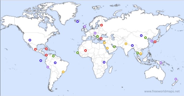 World Map - Travel Activities | Genially
