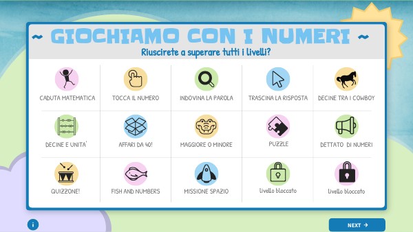 Giochiamo con i numeri